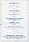 Salt | Menus | Harrison Leisure