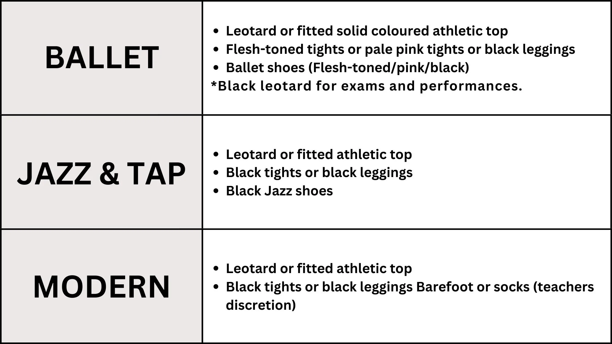 Dress Code | Embrace Your Style Today — Halifax Dance