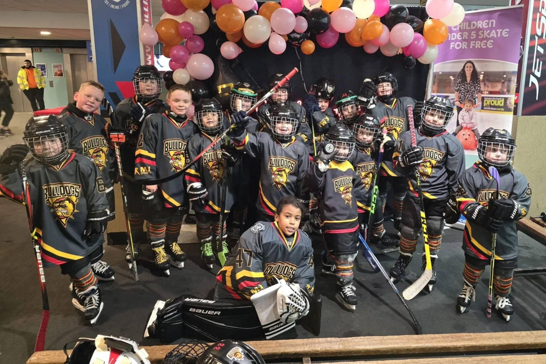 Bradford Bulldogs’ Under-10s hit the ice in Nottingham