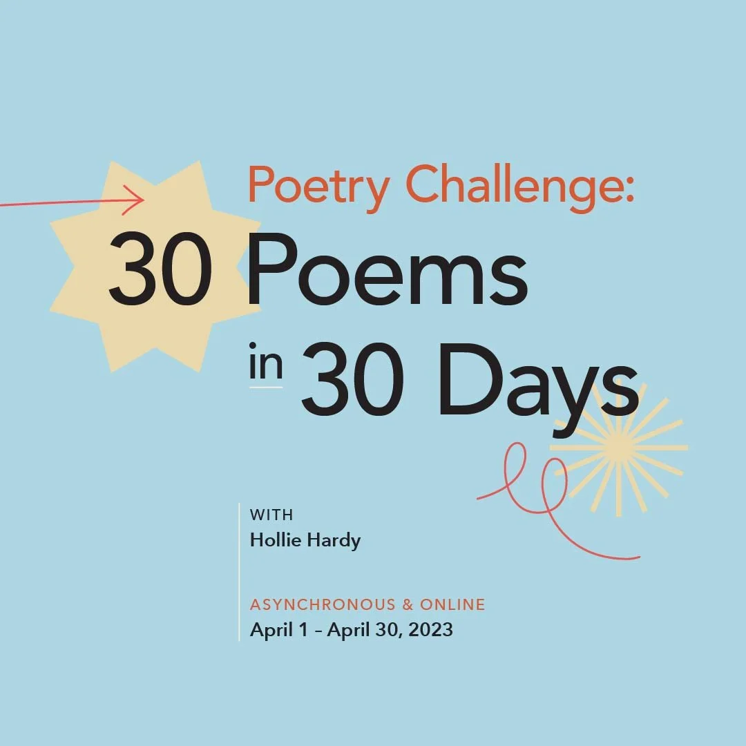 Poetry Workshops — Hollie Hardy