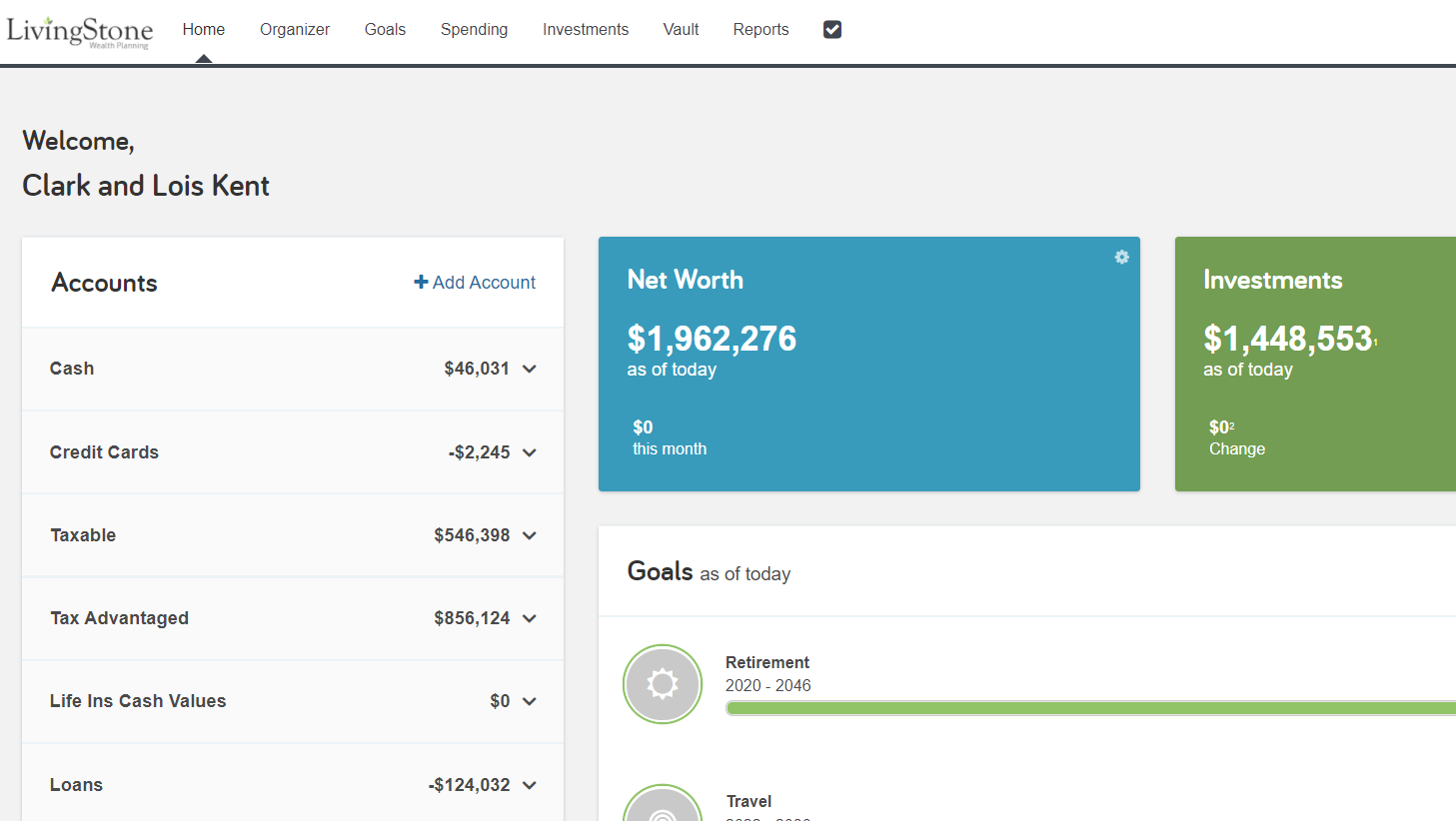 Account Access — LivingStone Wealth Planning South Carolina
