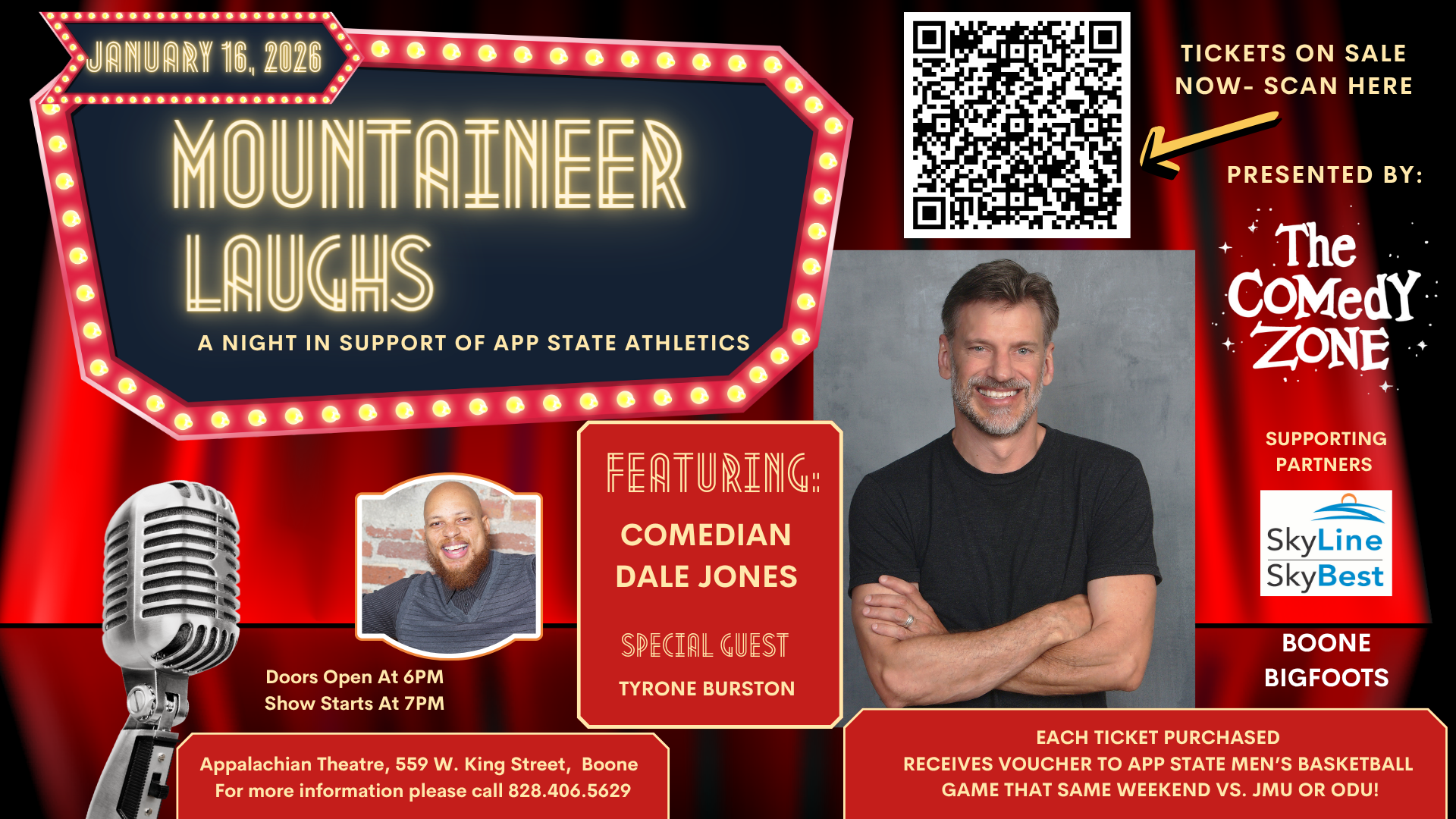 Mountaineer Laughs! featuring Dale Jones — The Appalachian Theatre of ...