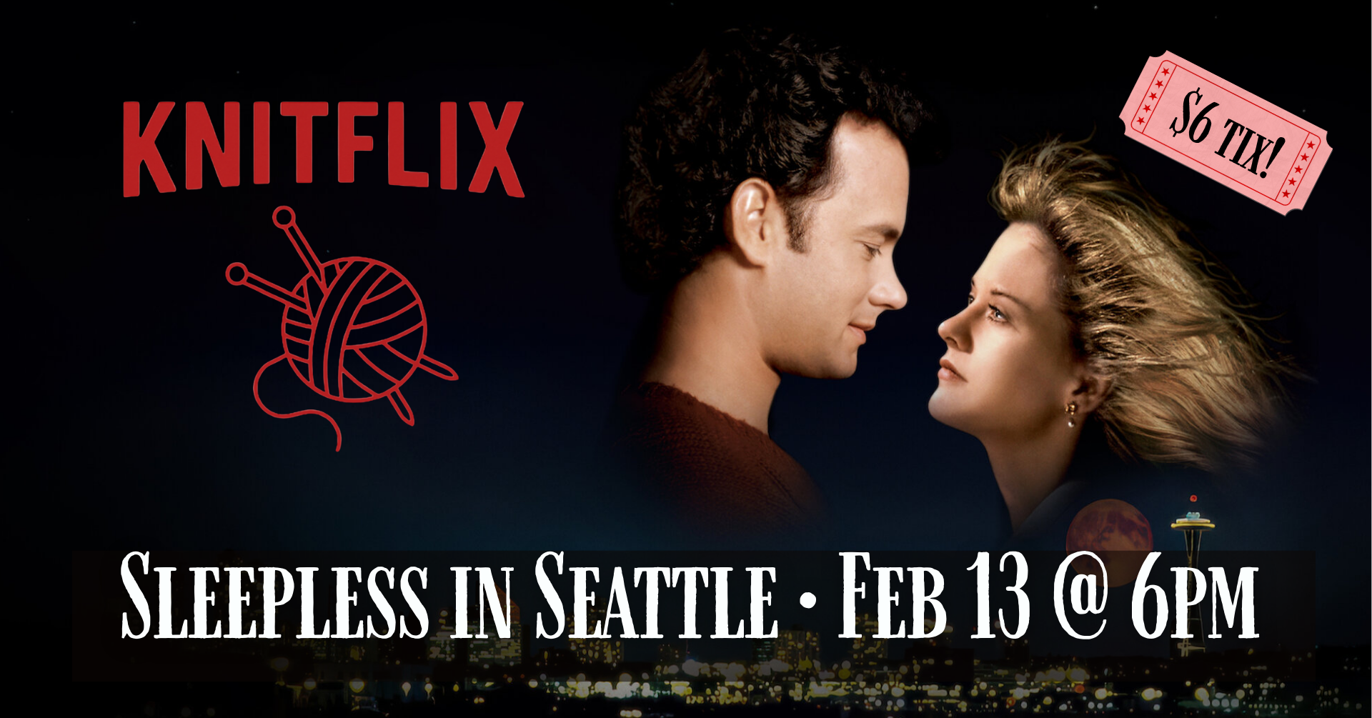 KnitFlix @ The AppTheatre: “Sleepless in Seattle” (1993) — The ...