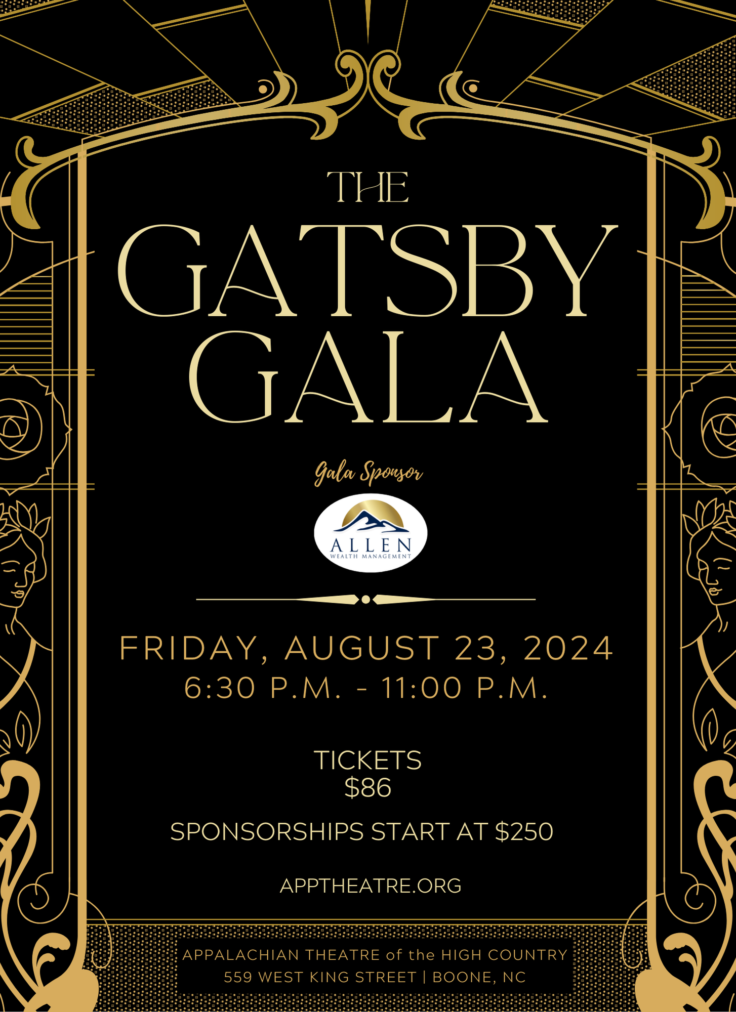 Gatsby Gala — The Appalachian Theatre of the High Country