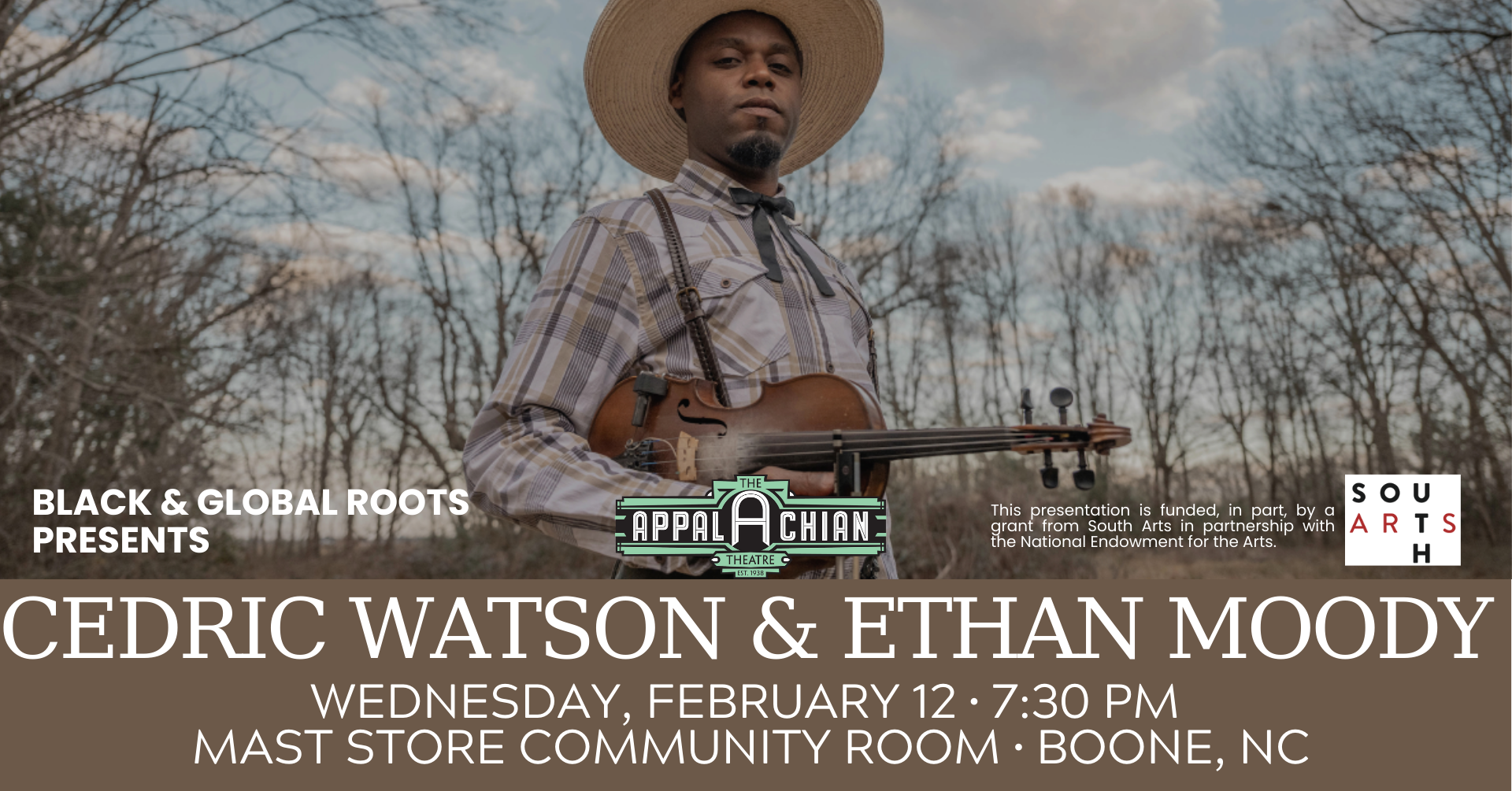 Cedric Watson & Ethan Moody — The Appalachian Theatre of the High Country