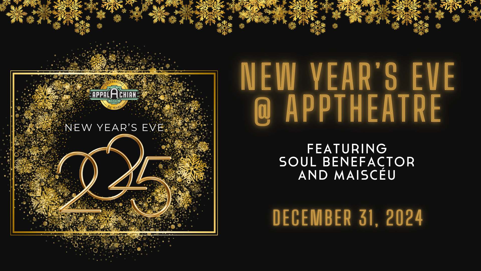 New Year's Eve at the AppTheatre with Soul Benefactor — The Appalachian ...