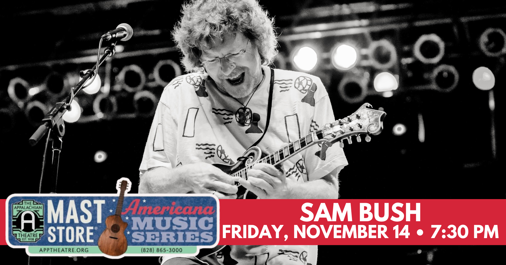 Mast Store Americana Music Series presents Sam Bush with Parker's ...
