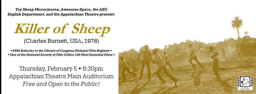 Toy Sheep Microcinema: Killer of Sheep – Downtown Boone