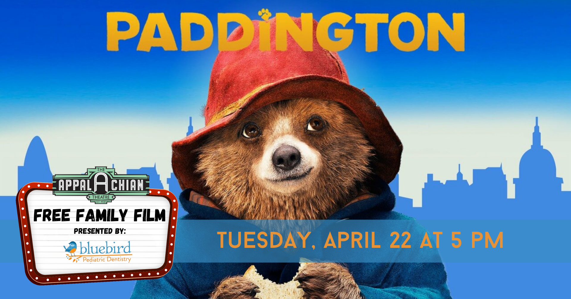 Bluebird Pediatric Dentistry presents "Paddington" — The Appalachian ...
