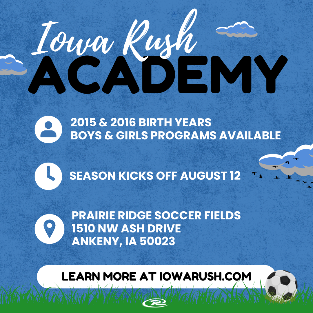 Central - 9U-10U Academy — Iowa Rush