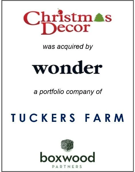 Christmas Decor — Boxwood Partners