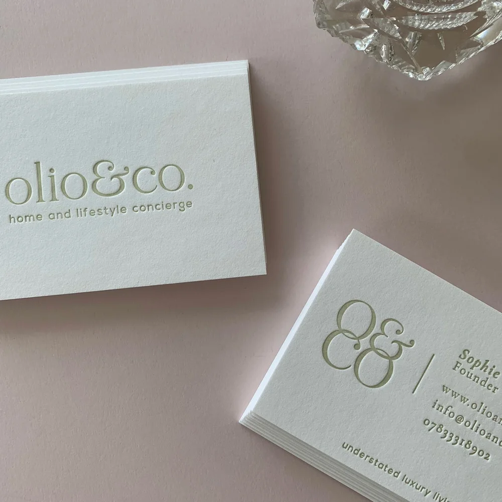 What's the difference between letterpress/hot foil printing vs digital ...