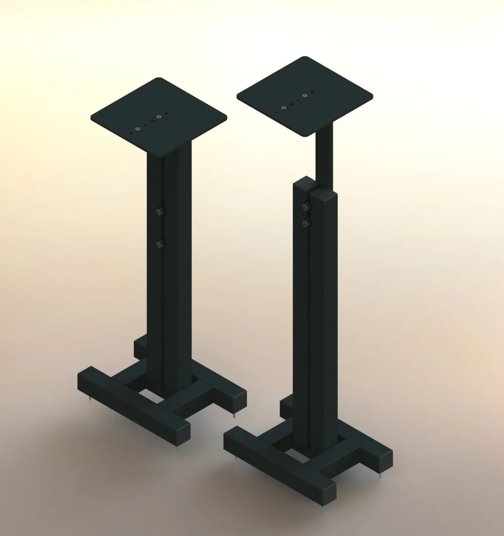Barefoot Monitor Stands - MM12 — Sound Anchors