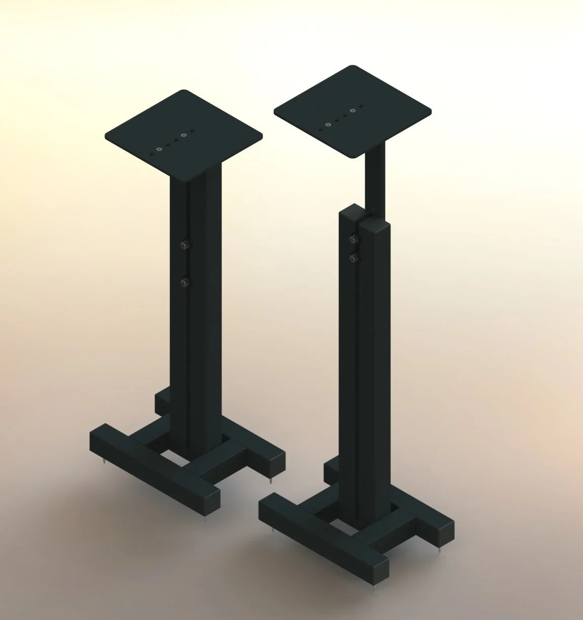 Studio Monitor Stand adjustable ADJ2 — Sound Anchors