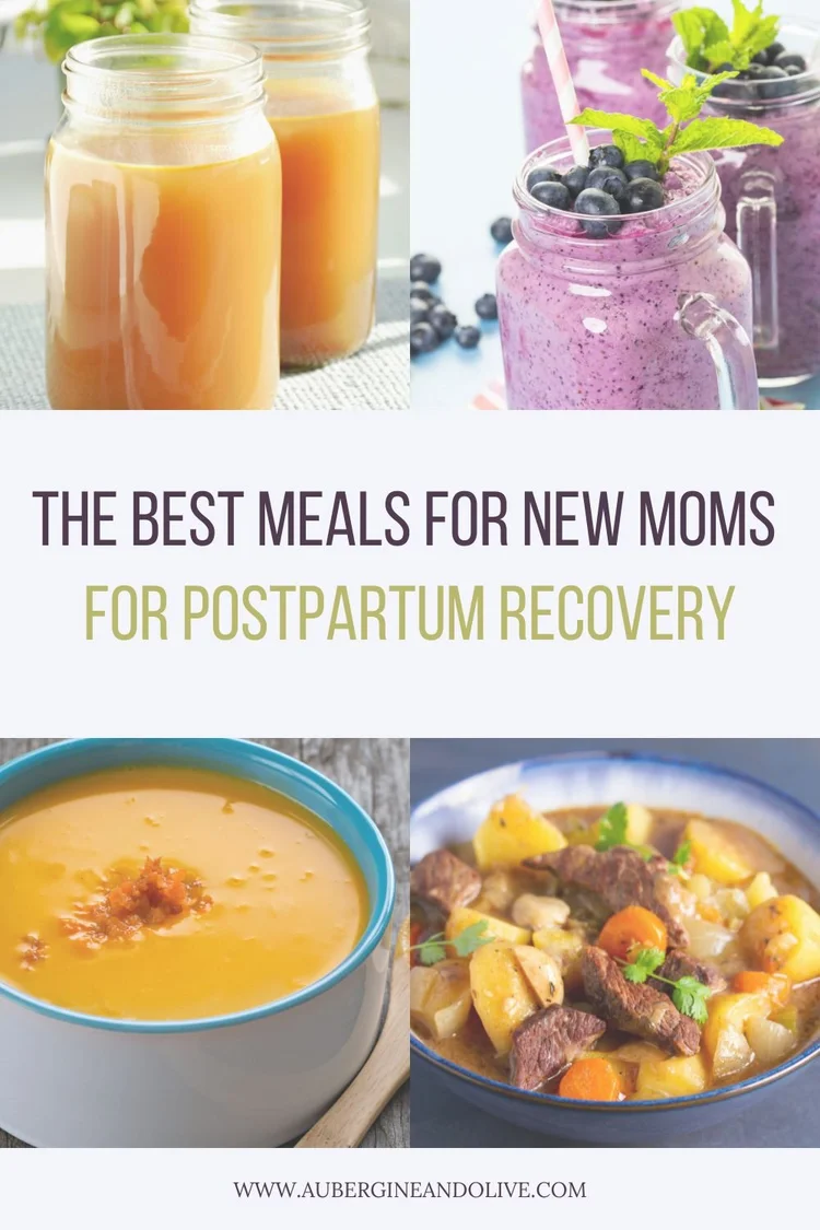 The Best Meals for New Moms for Postpartum Recovery — Aubergine & Olive