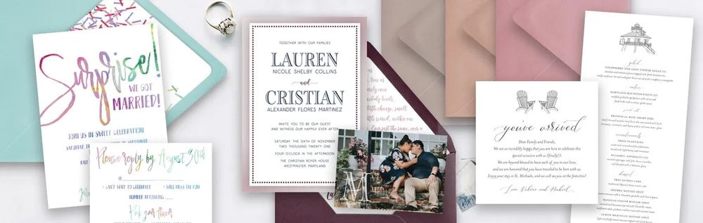 Custom Wedding Stationery | Elegant Bespoke Invitations — EAlexDesigns