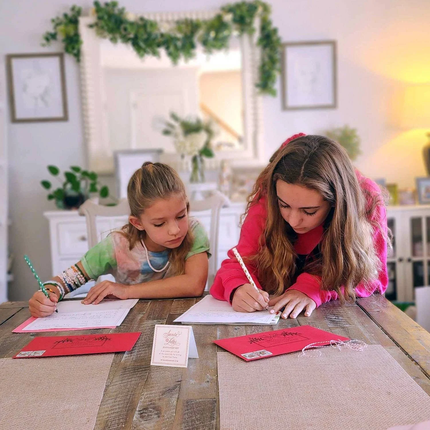 Elevate Your Holiday Correspondence with Our 6-Piece Santa Letter ...