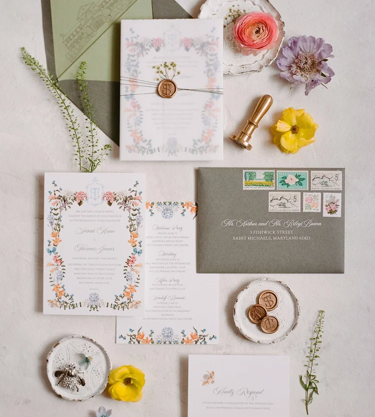 Custom Wedding Stationery | Elegant Bespoke Invitations — EAlexDesigns