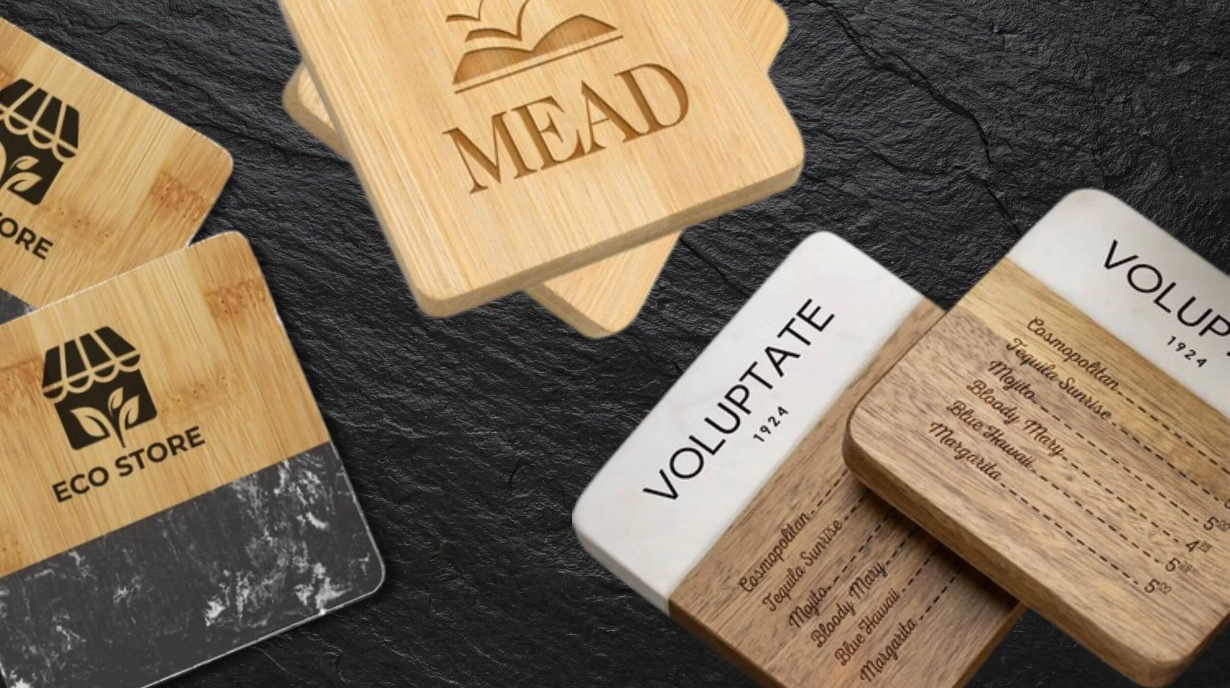 Custom Branded Coasters — Spirit Factory Promotional Products