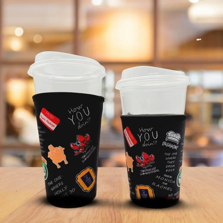 Reusable Custom Cup Sleeves — Spirit Factory Promotional Products