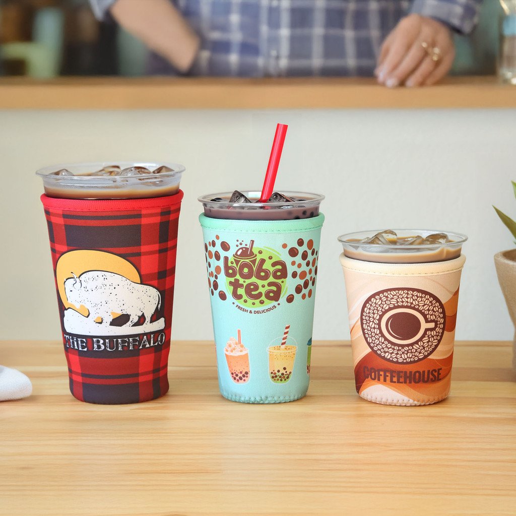 Reusable Custom Cup Sleeves — Spirit Factory Promotional Products
