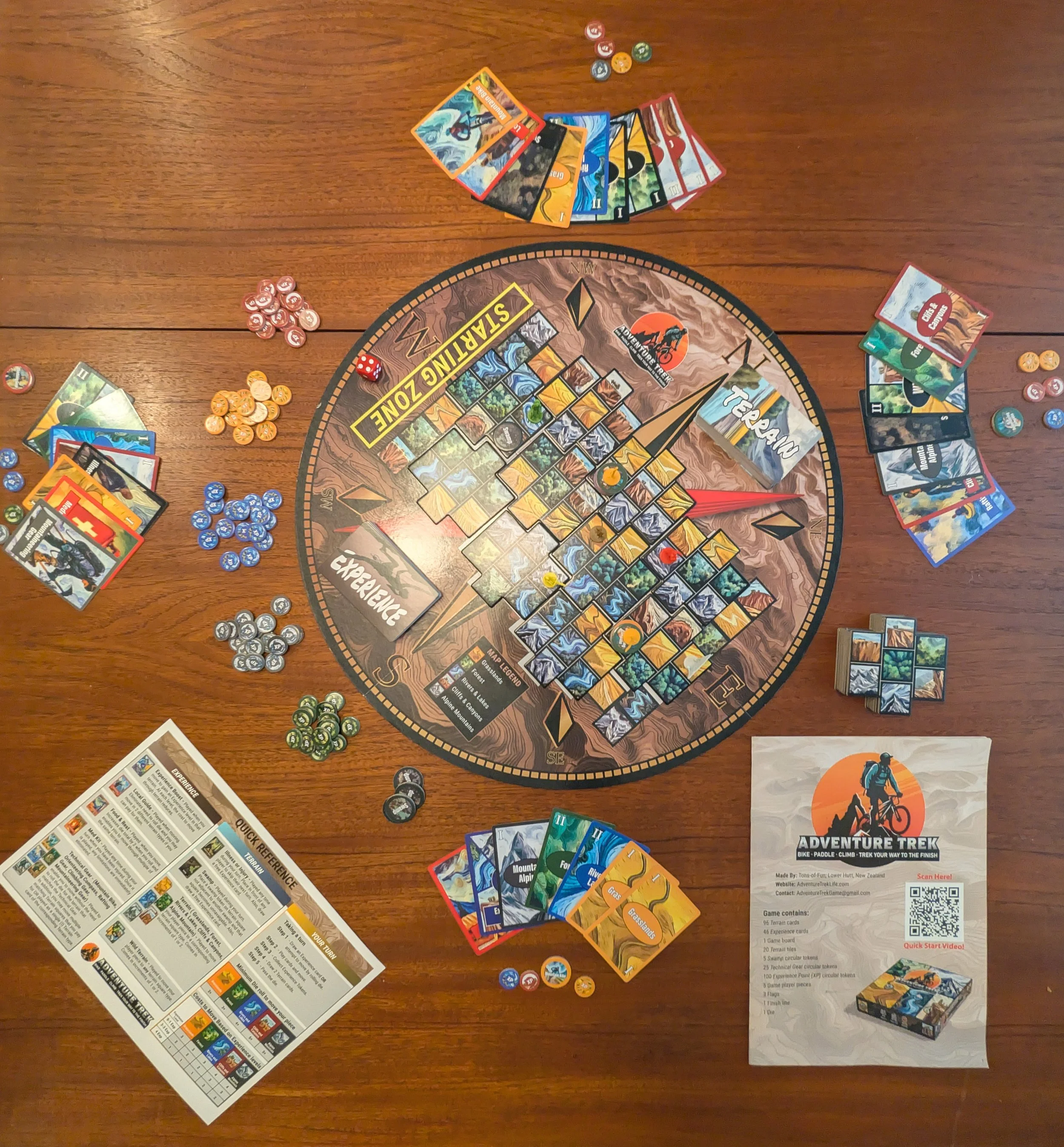Adventure Trek: The First Adventure Racing Board Game — Adventure ...