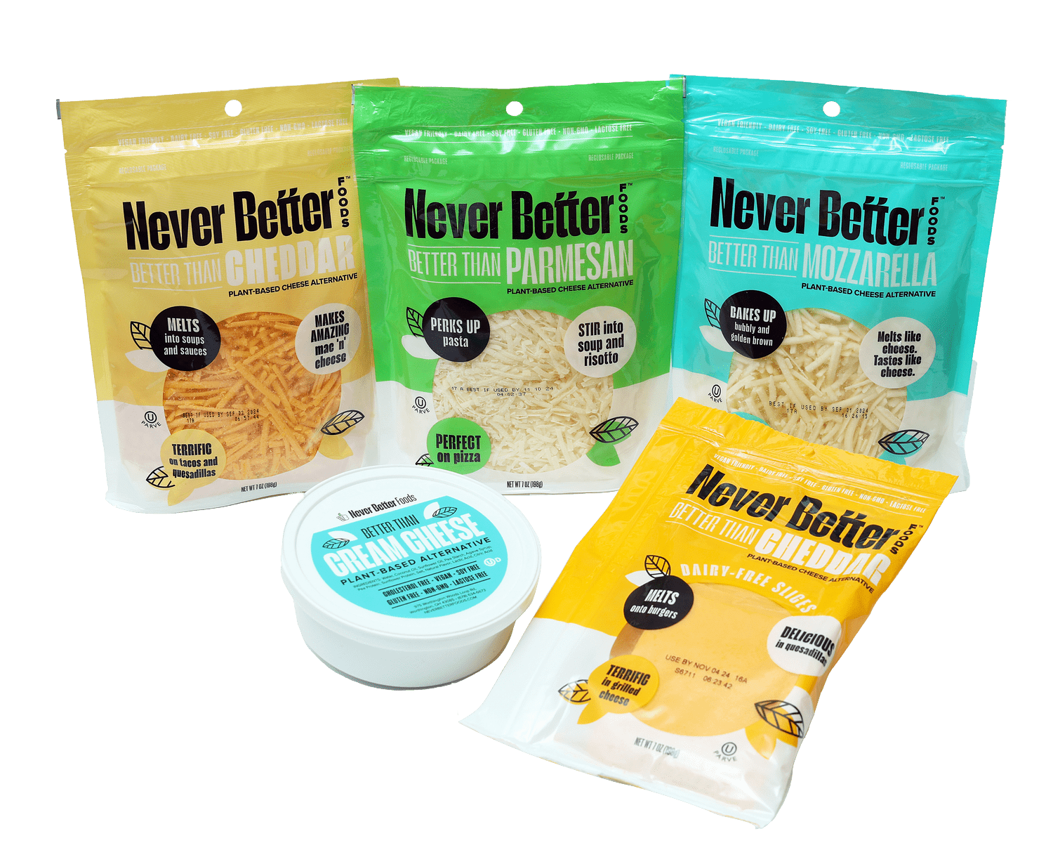 Delicious Plant-Based Cheese | Never Better Foods
