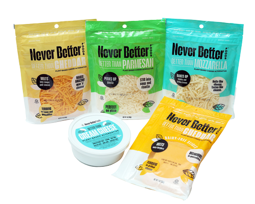 Delicious Plant-Based Cheese | Never Better Foods