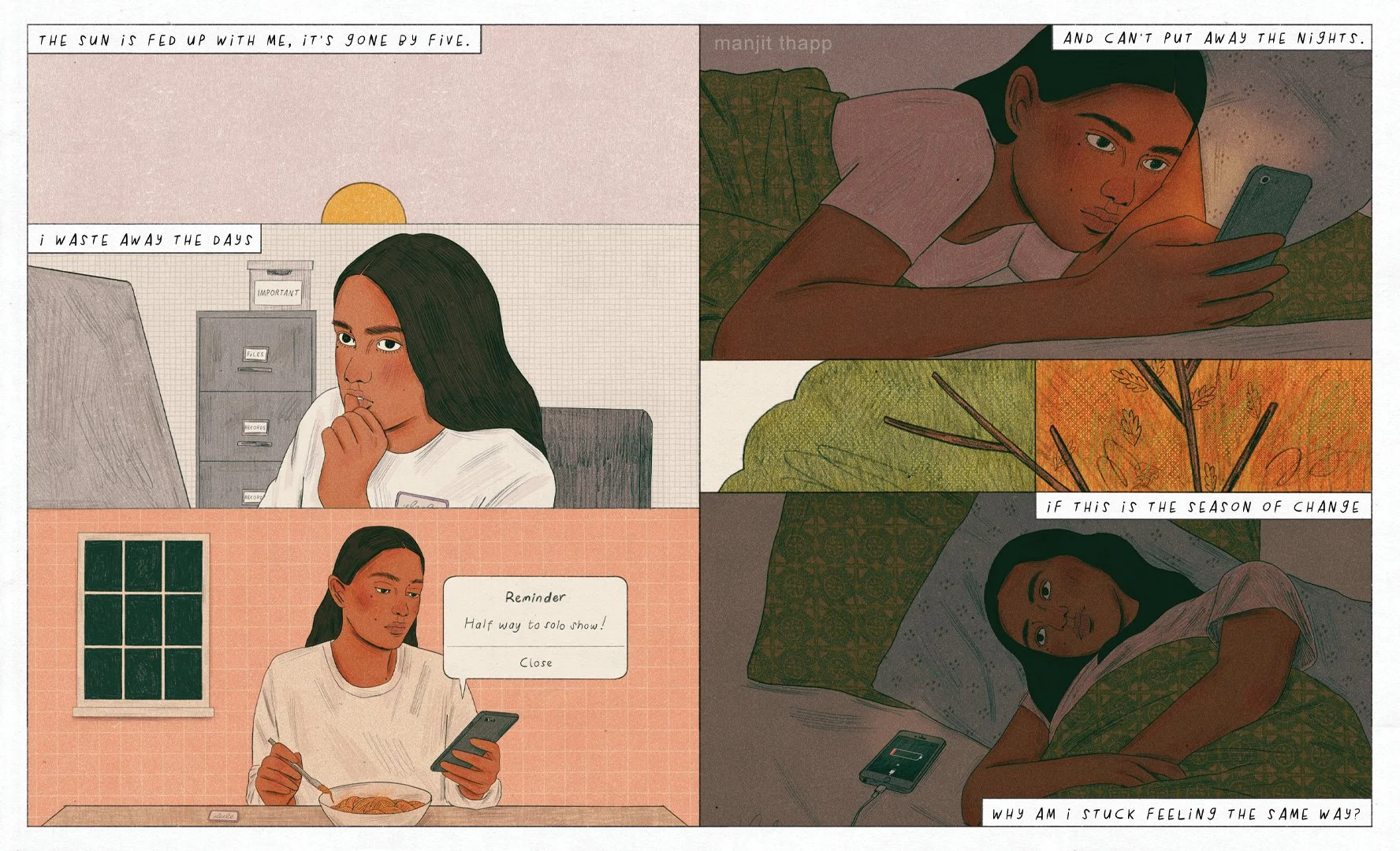 Feelings: A Story in Seasons — Manjit Thapp