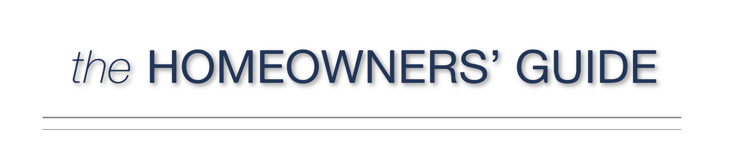 The Homeowners Guide — HOMEstretch