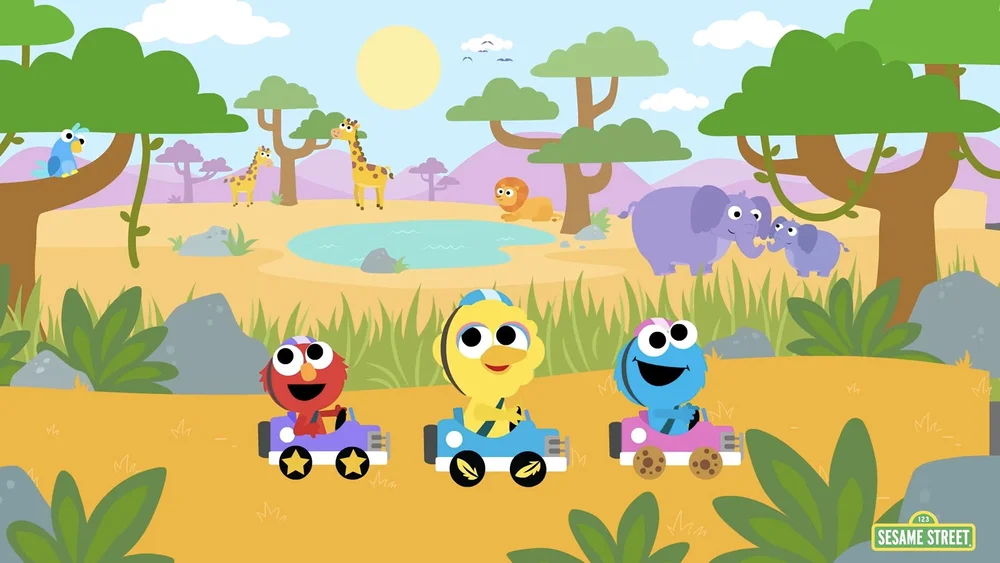 Sesame Street: Magical Car Races — Hero4Hire