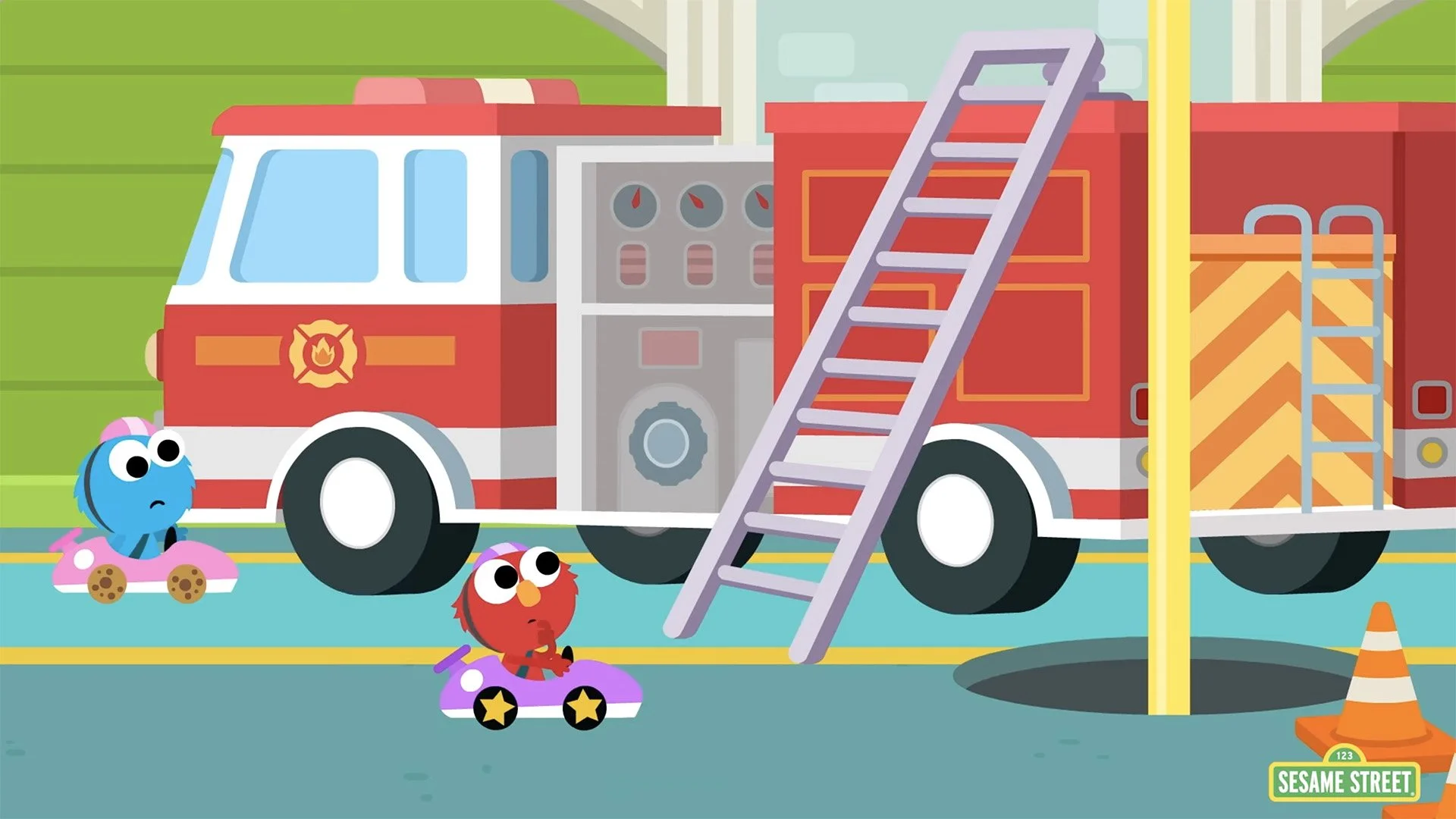 Sesame Street: Magical Car Races — Hero4Hire