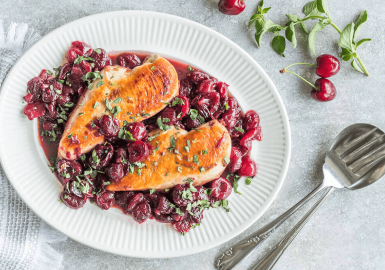 One Skillet Cherry Chicken — Jeannie Oliver Wellness