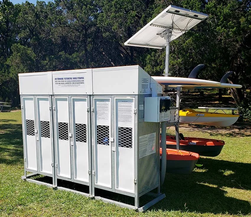 Rental Kiosks — Kayak & Paddleboard Rental Kiosk Operations