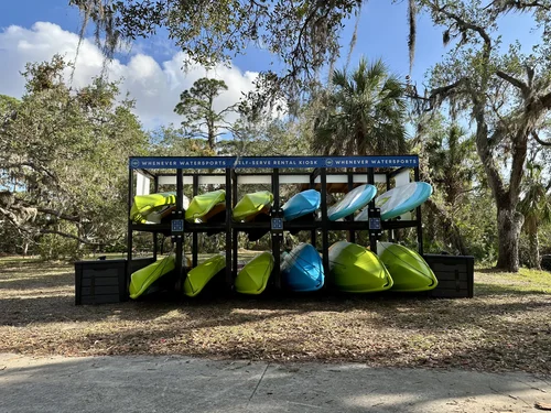 Kayak & Paddleboard Rental Kiosks — Whenever Watersports Kayak ...