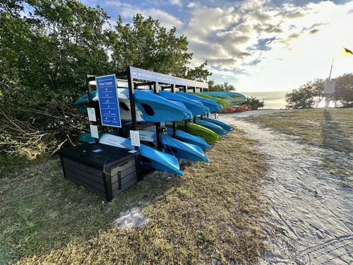 Kayak & Paddleboard Rental Kiosks — Whenever Watersports Kayak ...
