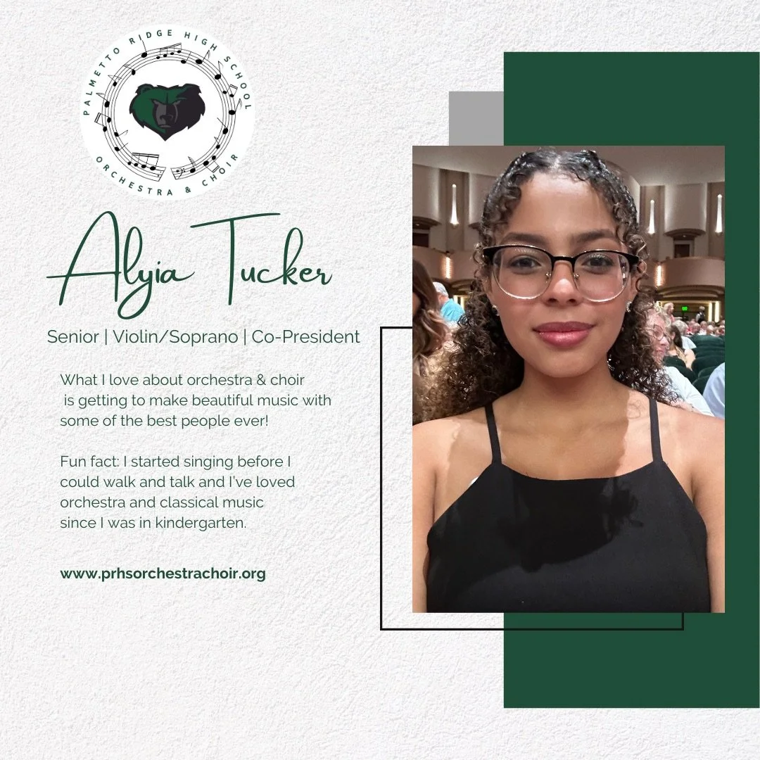 Student Leadership — Palmetto Ridge Orchestra & Choir