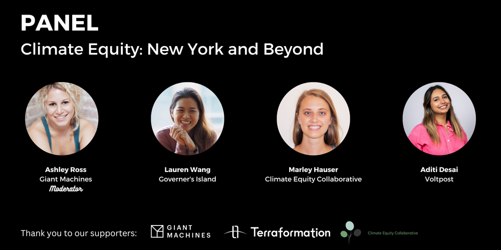 NYC Climate Week — Women and Climate
