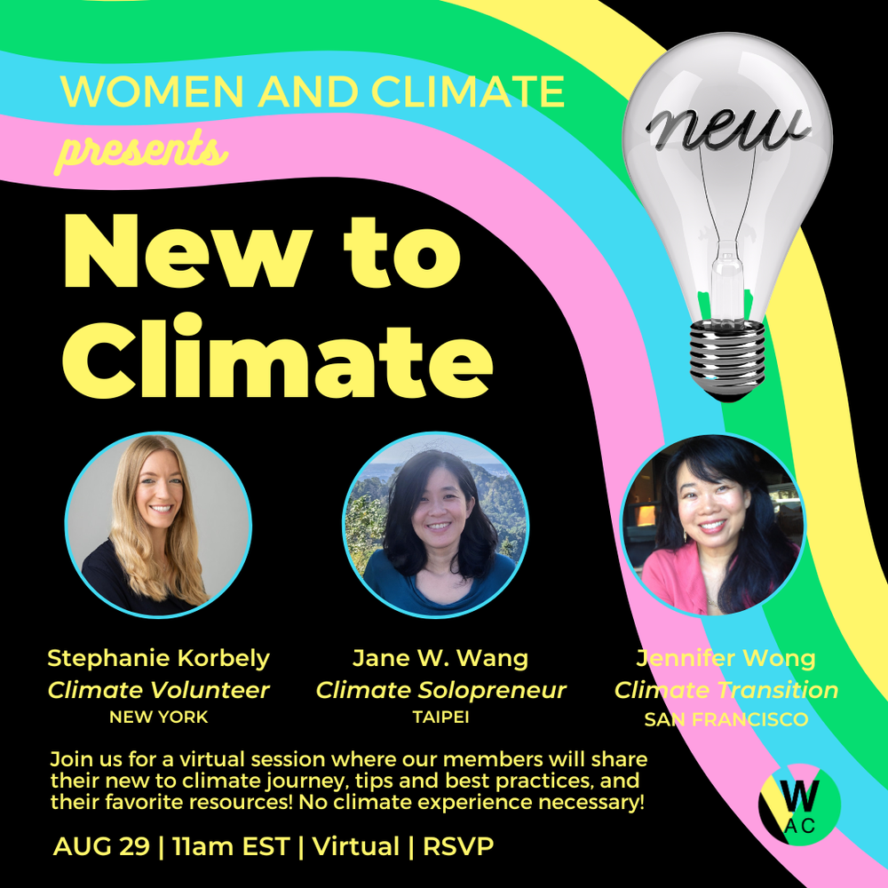 New to Climate — Women and Climate
