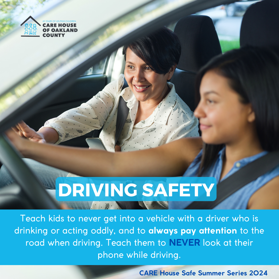 Driving Safety — CARE House of Oakland County