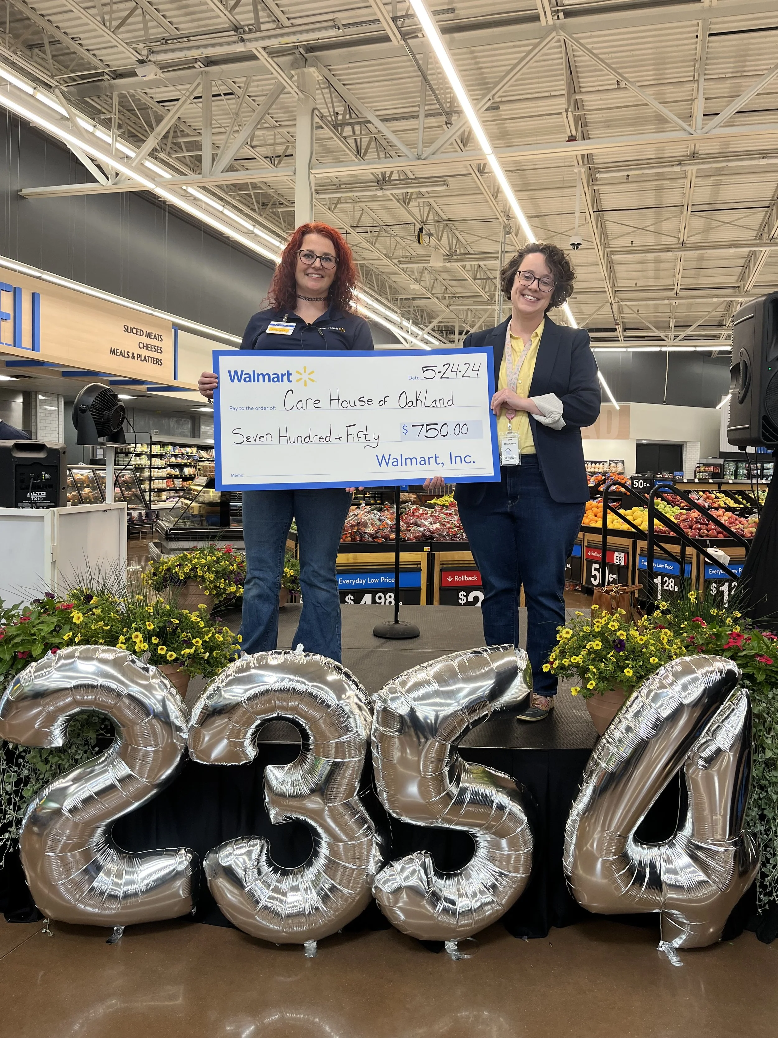 Thank You, Walmart #2354! — CARE House of Oakland County