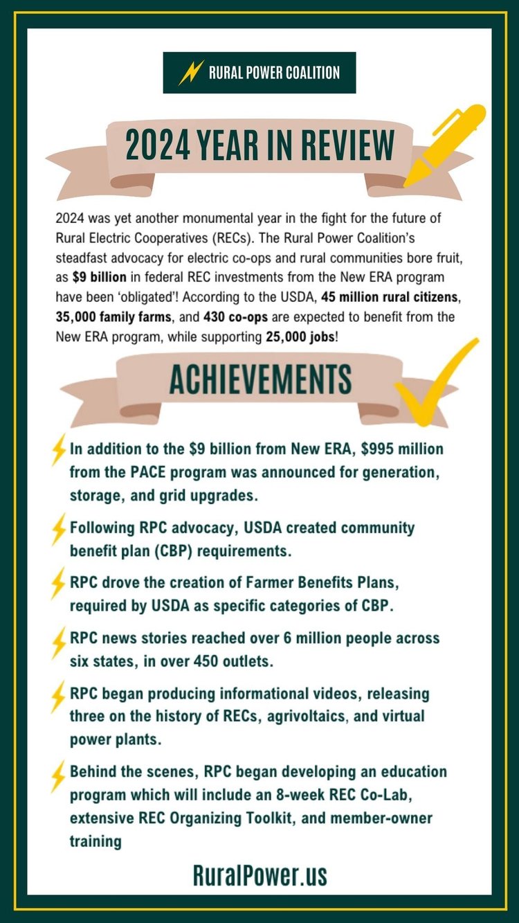 2024 Year in Review — Rural Power Coalition