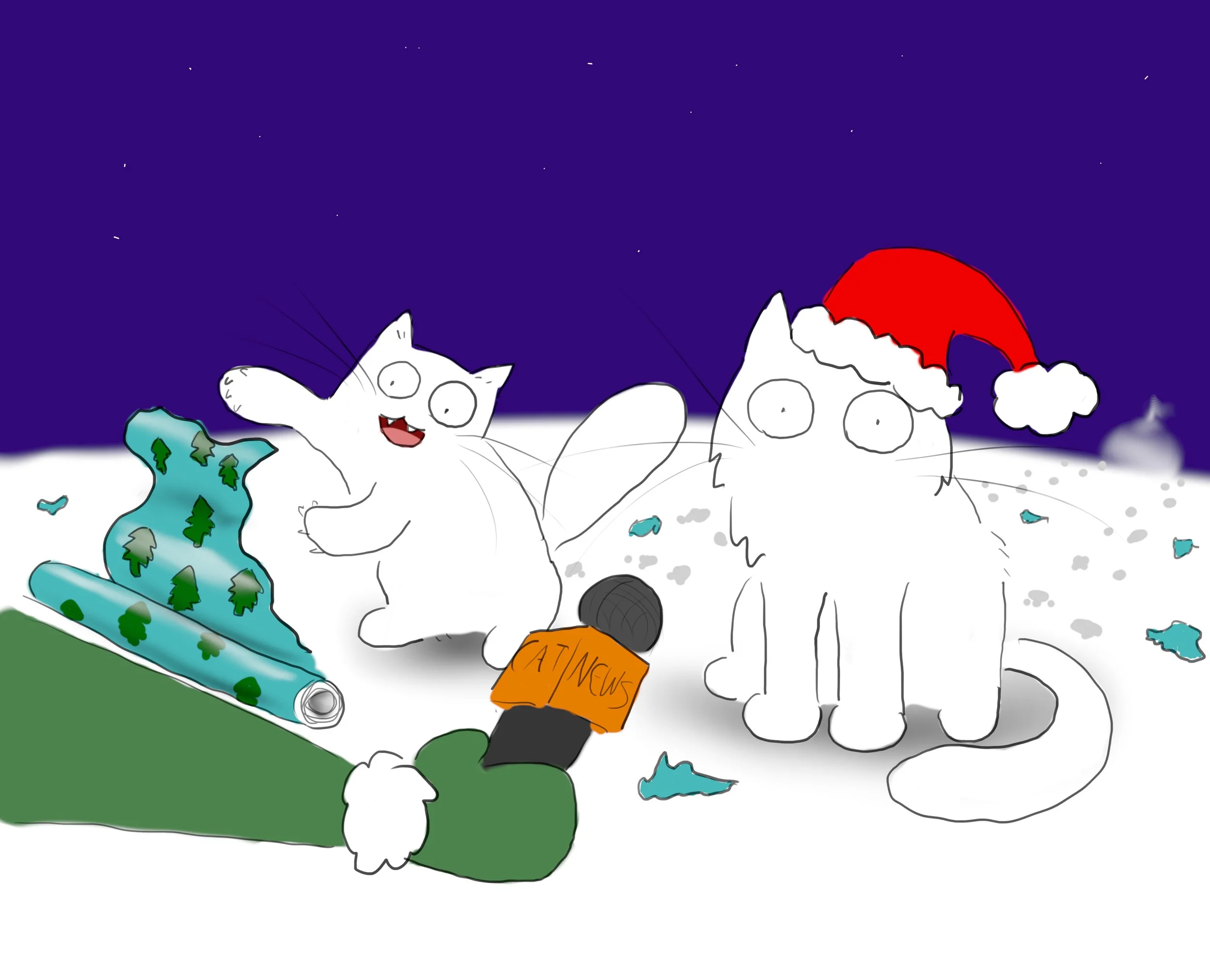 A Report From Santa’s Cat — Cat News