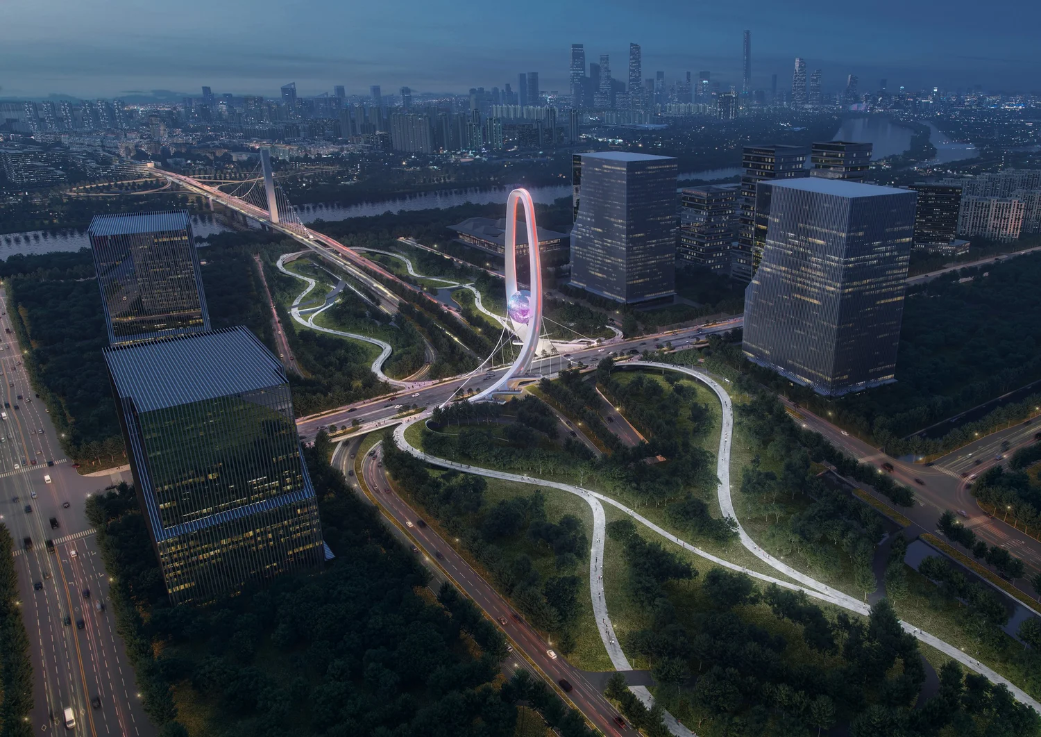 Yangtze Pearl Bridge — SPARK