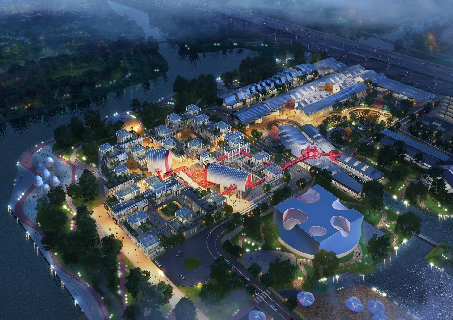 Suzhou Qingtai Masterplan — SPARK