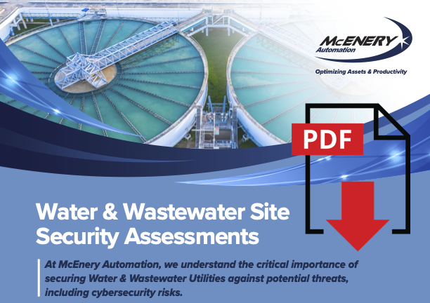 Water & Wastewater Site Cybersecurity Assessments — McEnery Automation