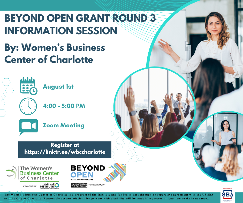 Attend an Information Session — Beyond Open CLT