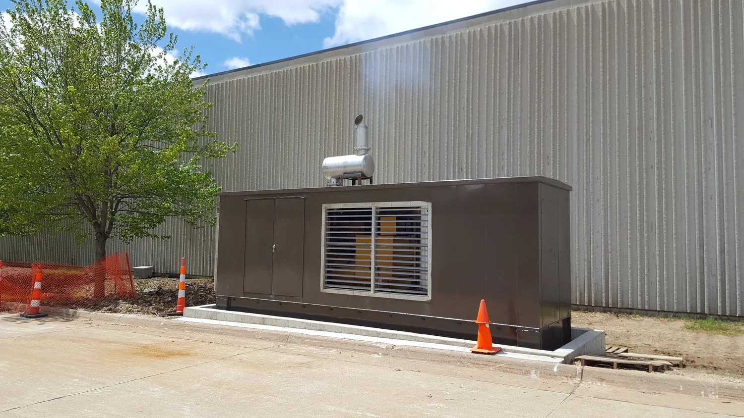 Diesel Generator at Data Center Installation — Industrial Energy ...
