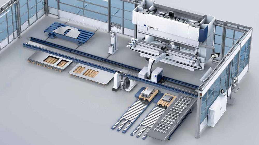 TRUMPF TruBend Cell 5000 — Maintecx Machine Tool LLC