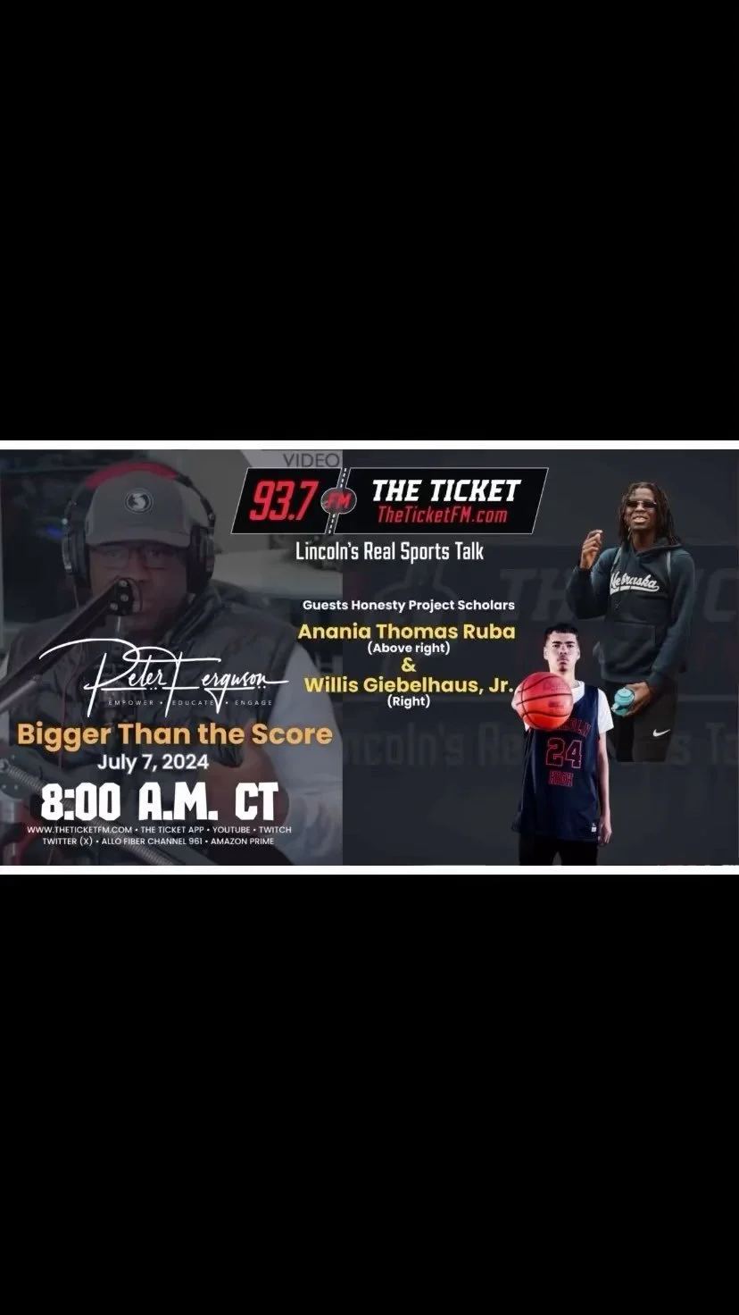 HONESTY PROJECT Our mission is to provide at-risk youth in Lincoln ...